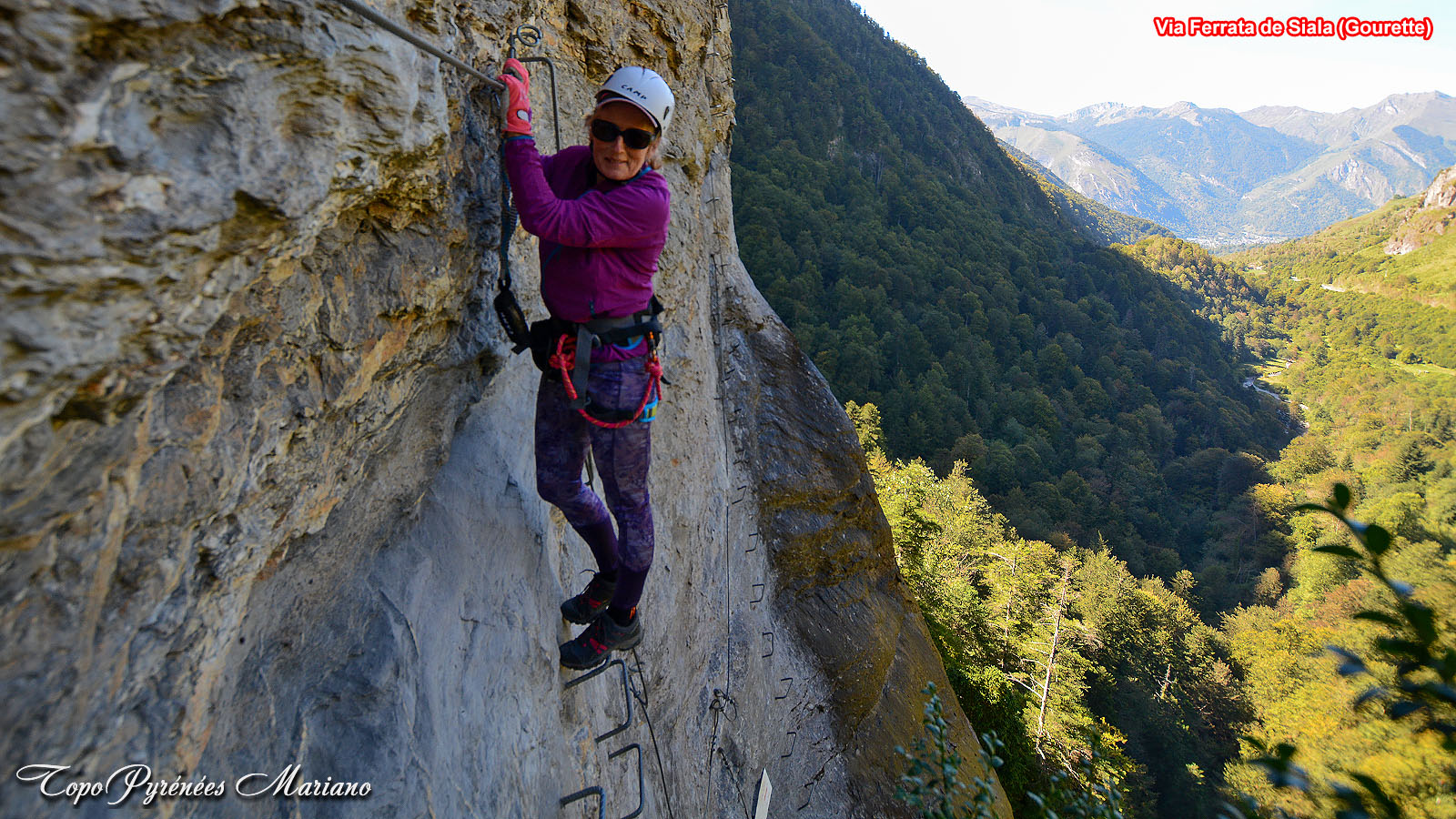 Via Ferrata de Siala (Gourette) – Les Topos Pyrénées par Mariano