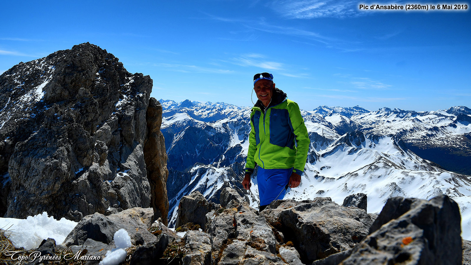 Pic d’Ansabère (2360m) depuis le refuge de Linza – Les Topos Pyrénées ...