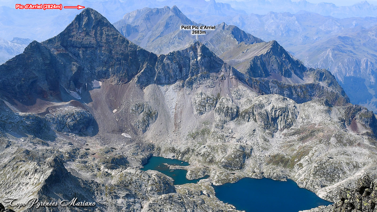 Randonnée Pic d’Arriel 2824m – Les Topos Pyrénées par Mariano