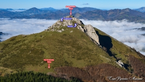Le Txindoki (1342m) en boucle par l’Ausa-Gaztelu et le vallon de Muitze ...